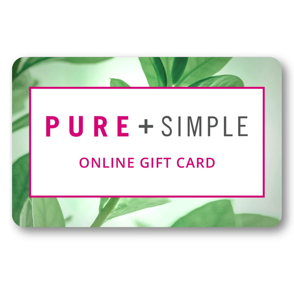 pureandsimple.ca Webstore Gift Card